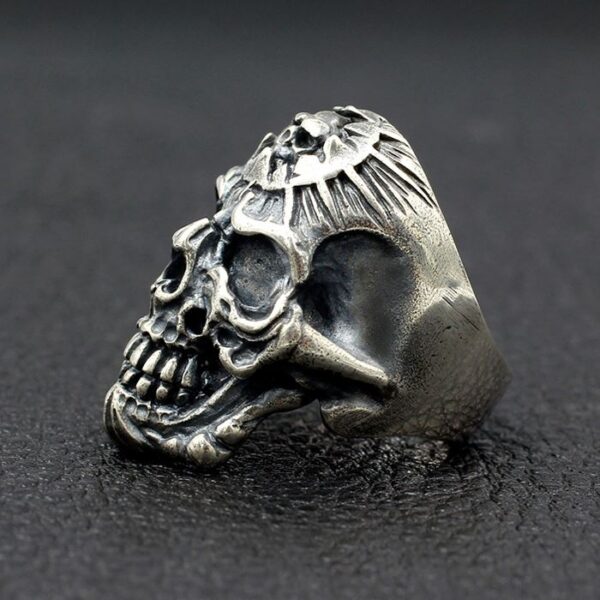 Hell Devil Skull Ring - VVV Jewelry