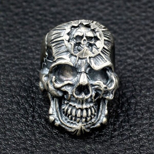 Hell Devil Skull Ring - VVV Jewelry