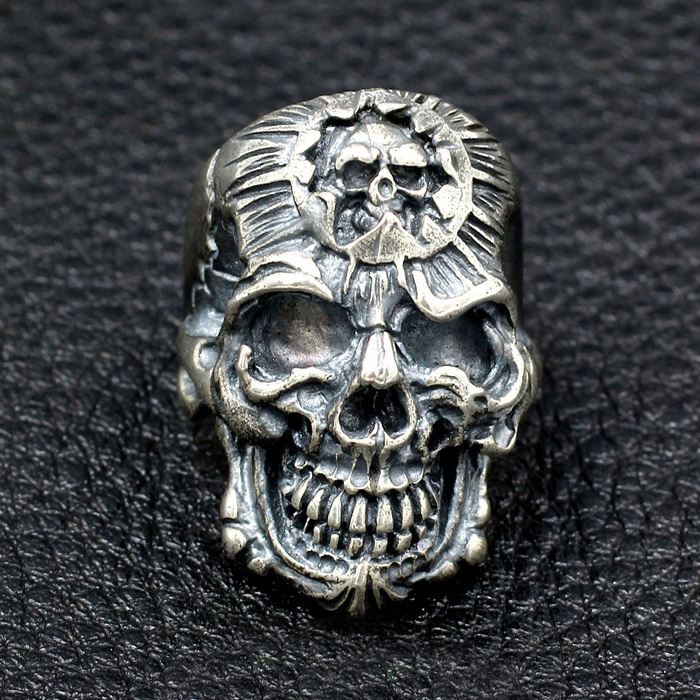 Hell Devil Skull Ring - VVV Jewelry