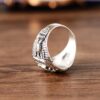 Mens Sterling Silver US Navy Military Ring - VVV Jewelry