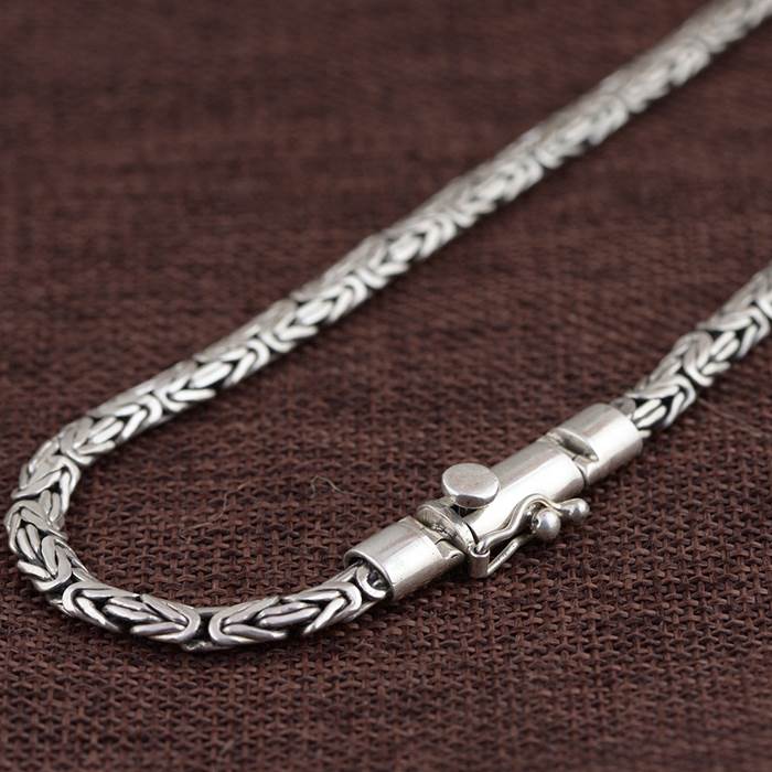 Byzantine Link Chain Necklace - VVV Jewelry