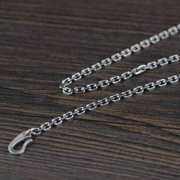 Sterling Silver Long Chain 20" - 36" - VVV Jewelry