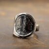 Sterling Silver American Bison Buffalo Nickel Coin Ring - VVV Jewelry