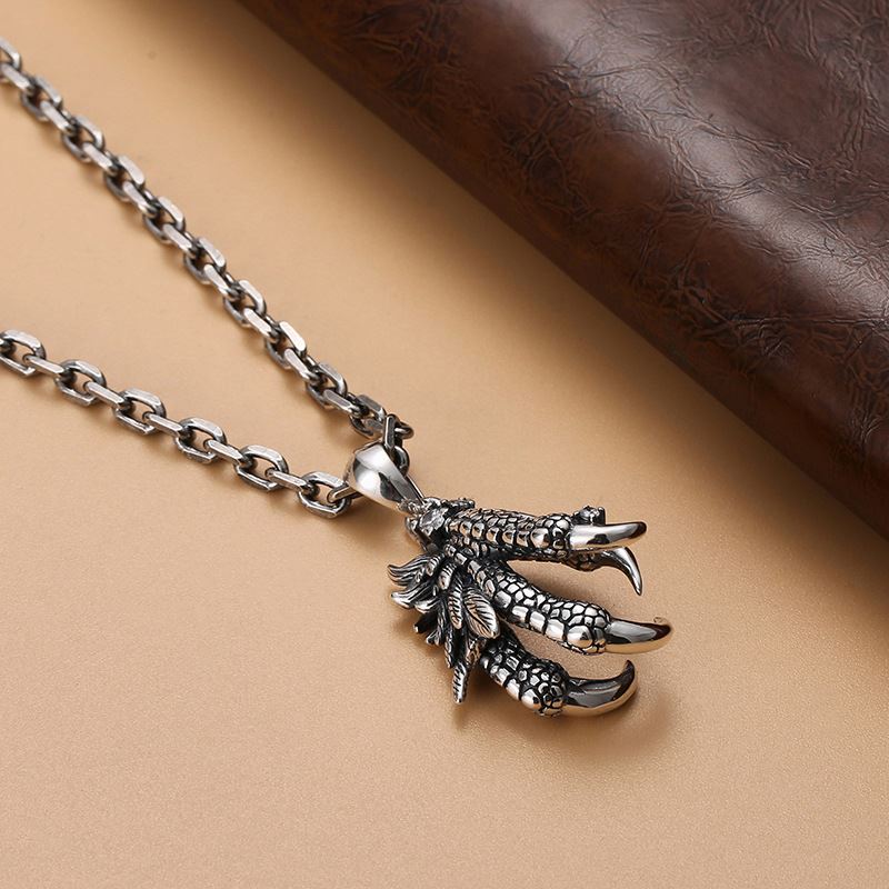 Dragon Claw Pendant Necklace - VVV Jewelry