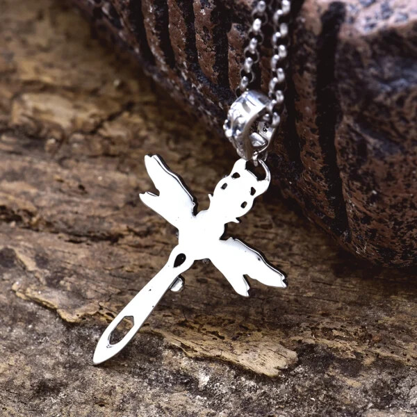 Angel Sword Skull Pendant Necklace - VVV Jewelry: Sterling Silver ...